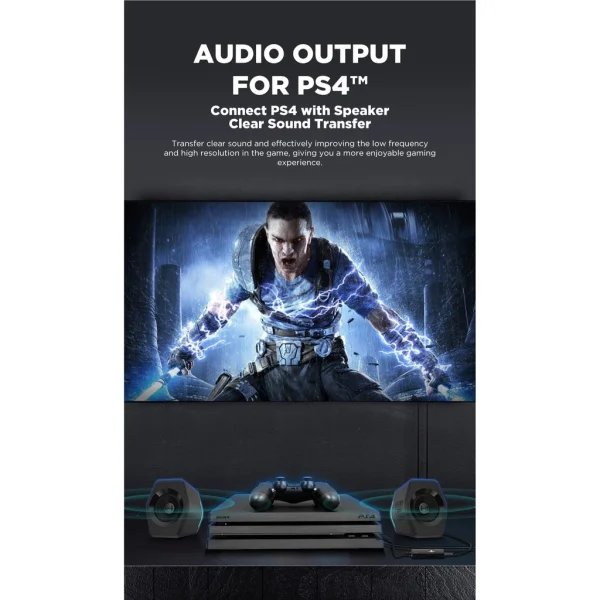 Edifier GS01 External USB Sound Card with Volume Control & Mic Mute